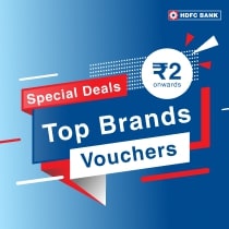 HDFC Bank : Offers, Vouchers and Deals | plutos ONE